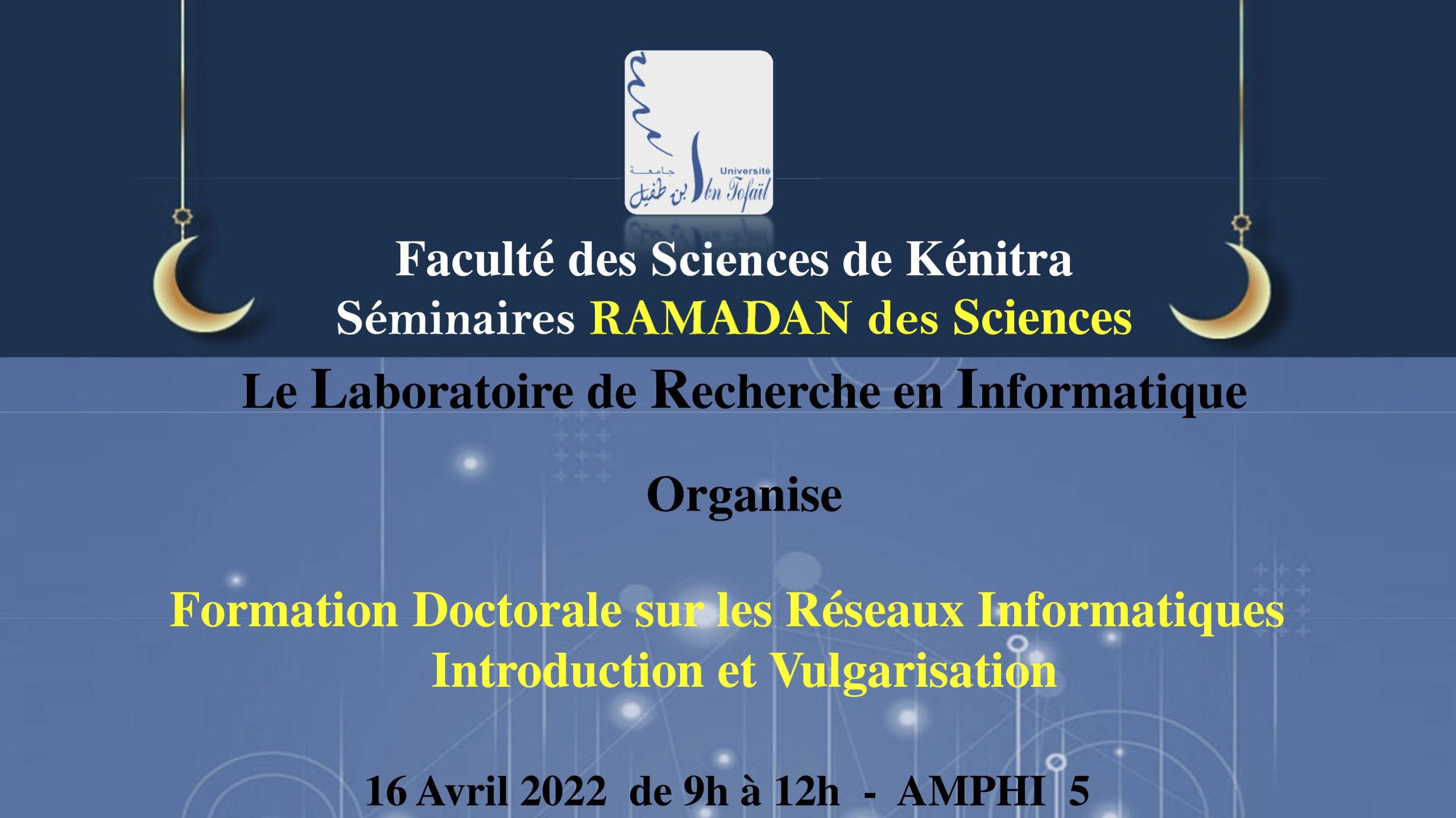 Le Laboratoire de Recherche en Informatique organise: Formation ...