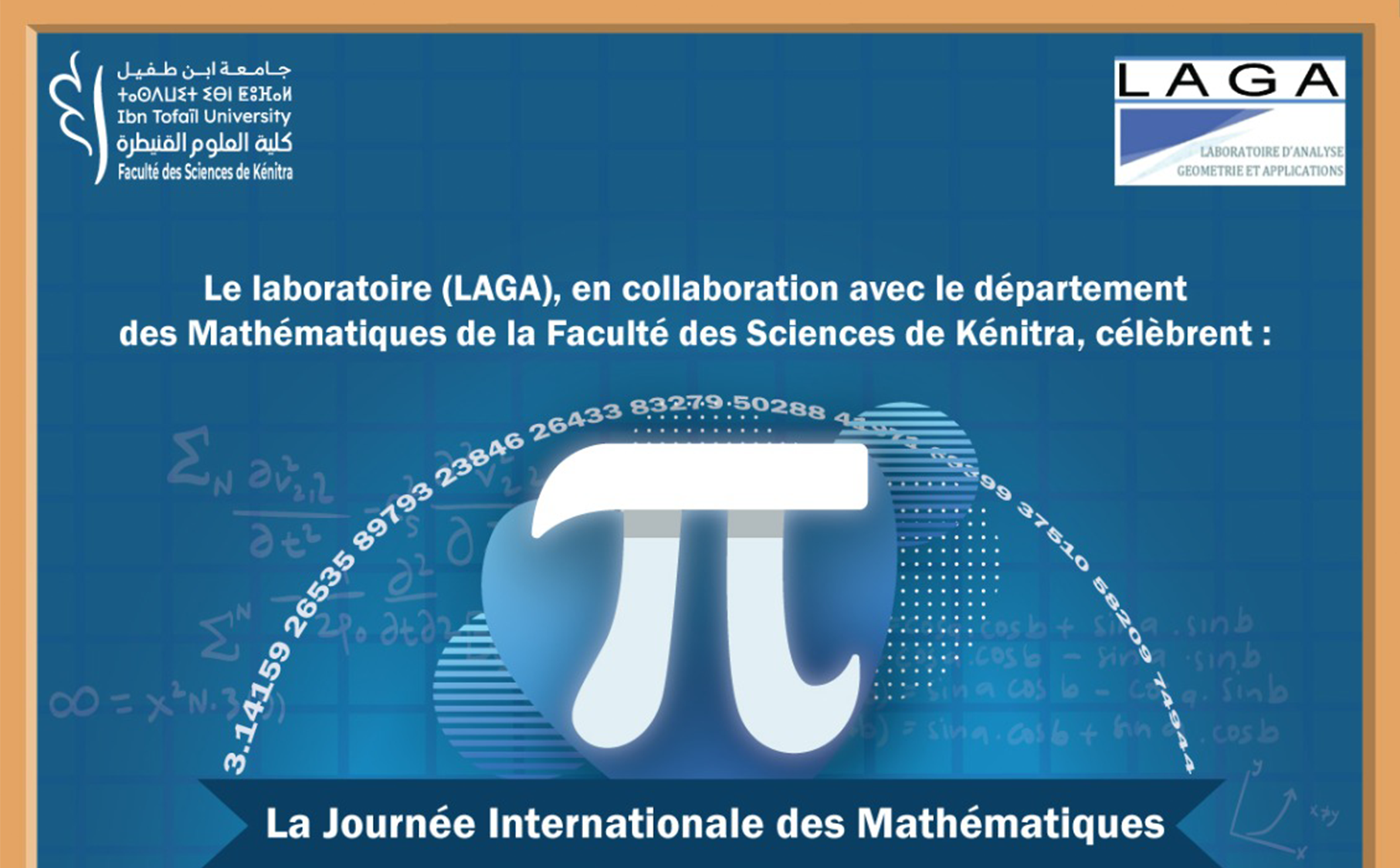 Journée Internationale des Mathématiques | Faculté des Sciences
