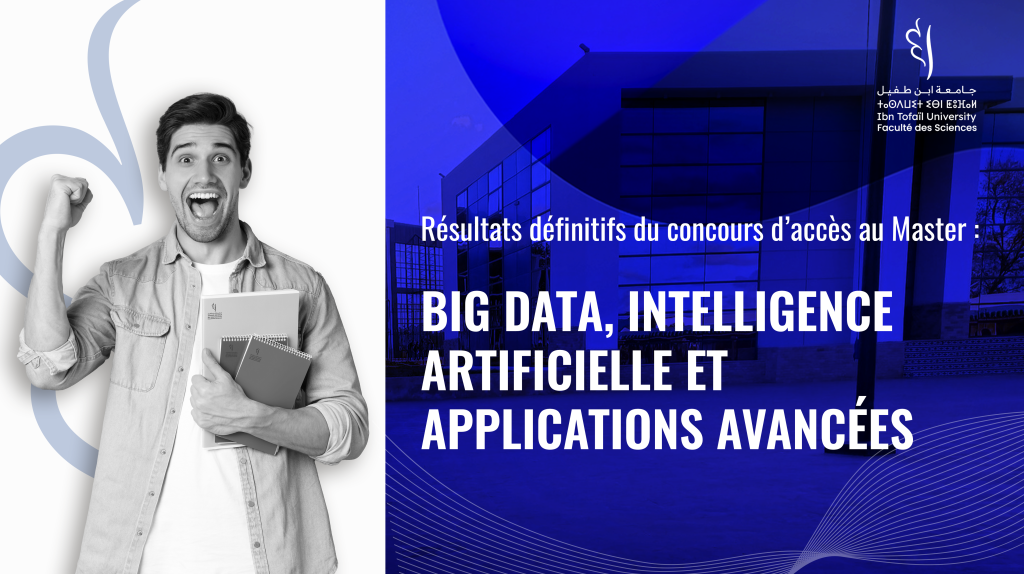 Résultats définitifs du concours d’accès au Master Big Data ...