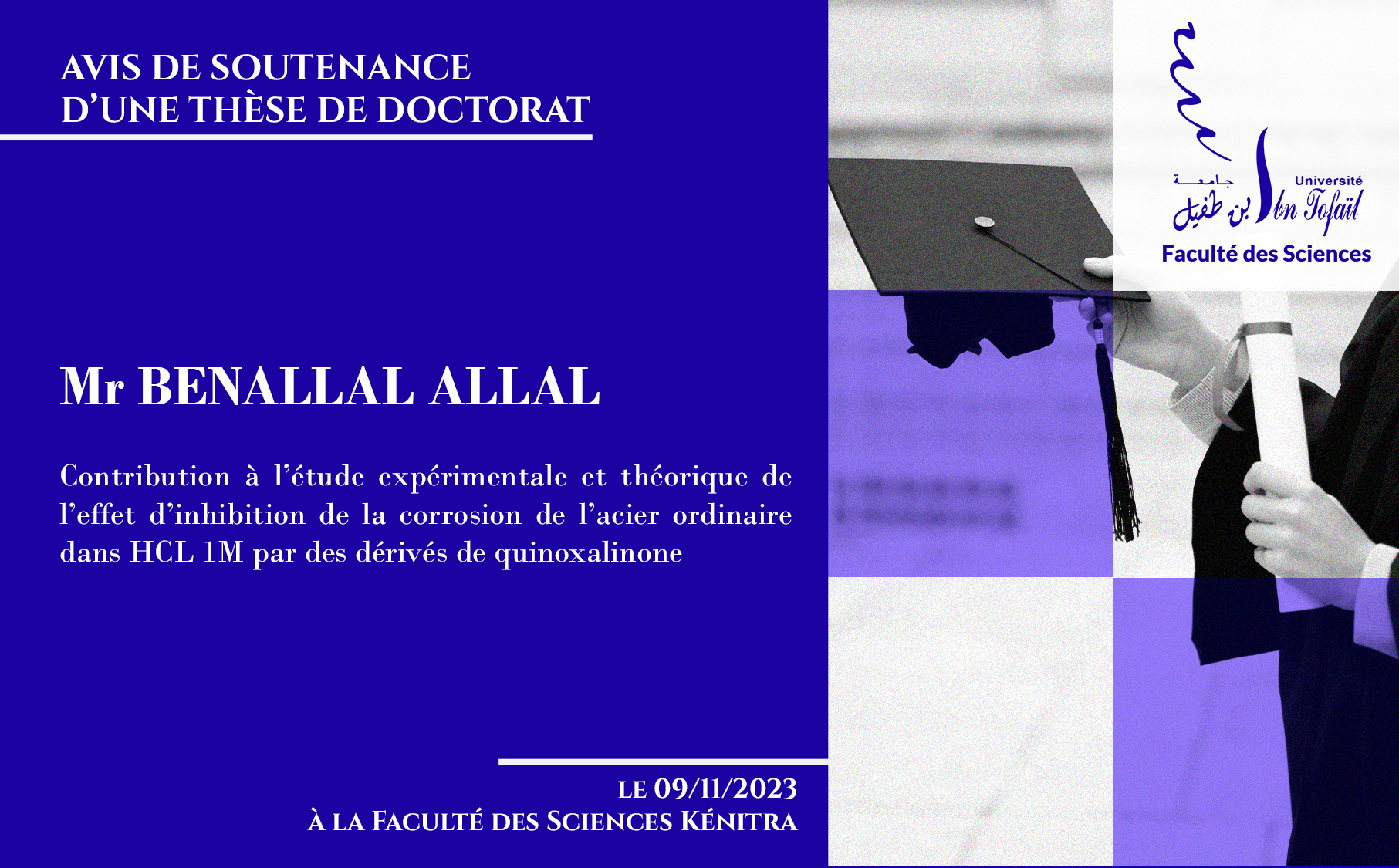 Accueil | Faculté des Sciences